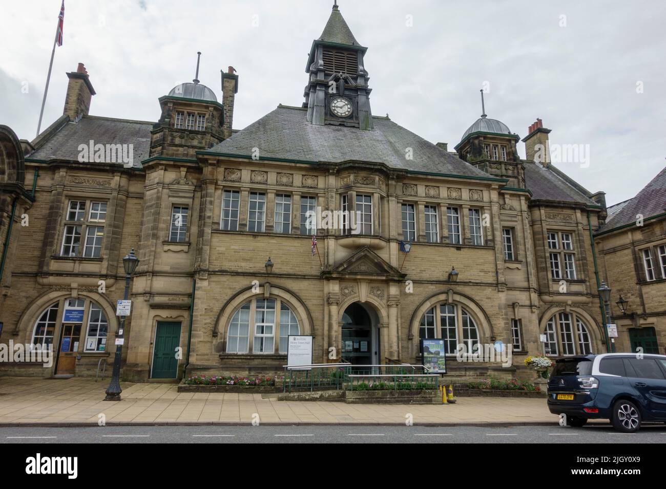 Ilkley Town Hall, Ilkley, a spa town and civil parish in the City of ...