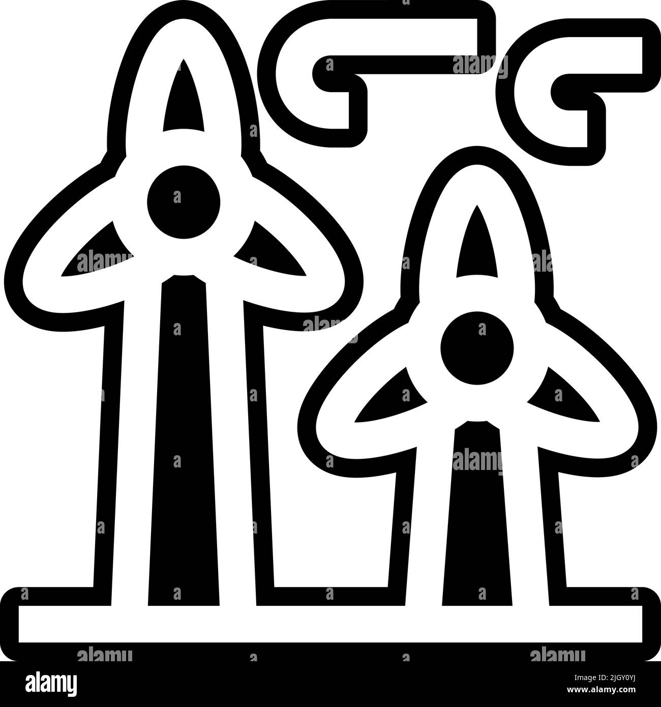 Mother earth day windmill icon Stock Vector Image & Art - Alamy