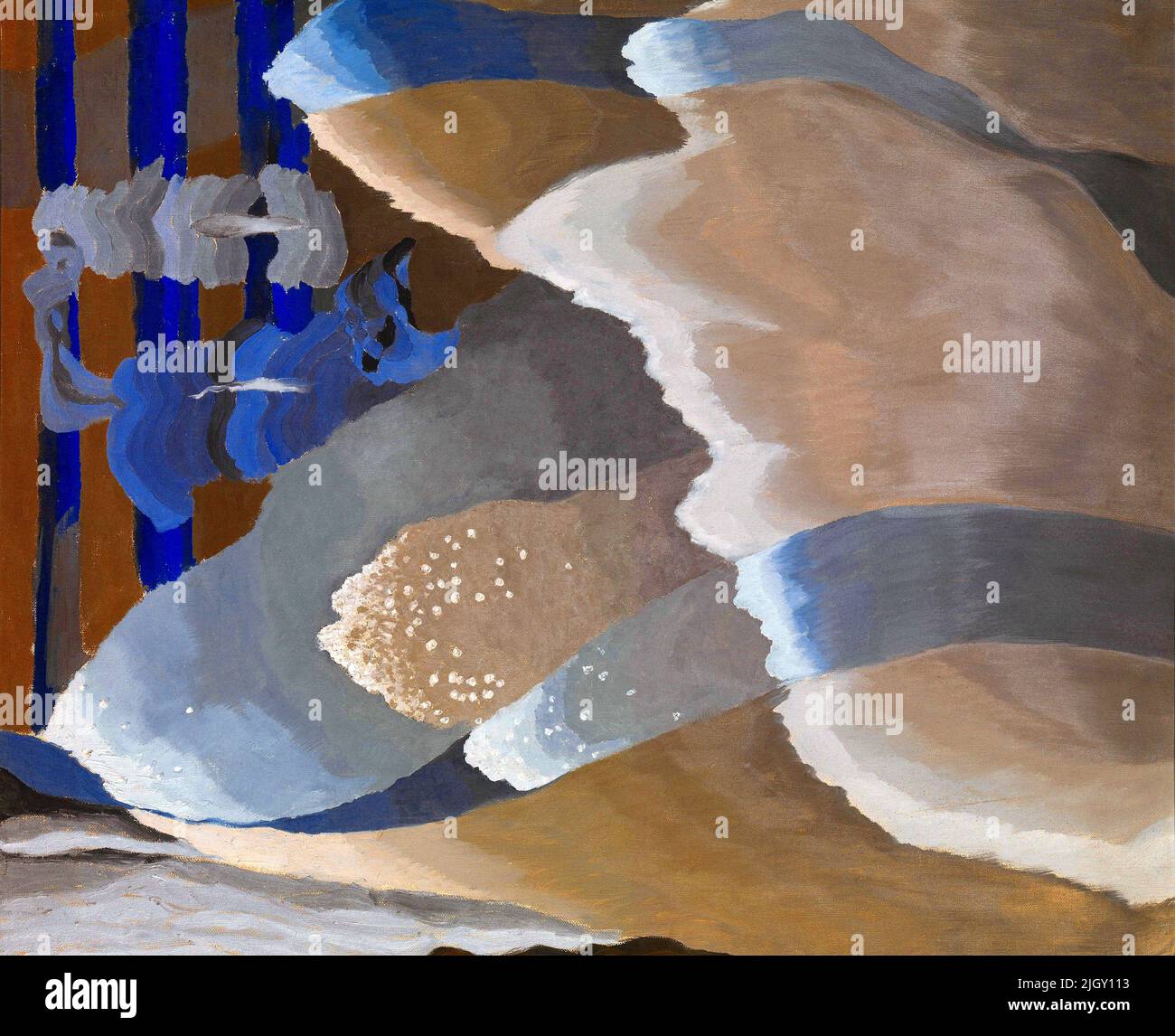 Arthur Dove Reaching Waves 1929 Stock Photo Alamy
