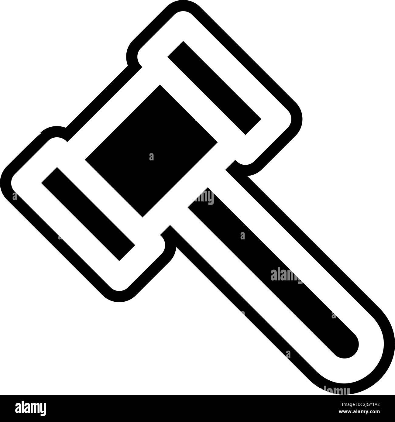 Office hammer icon Stock Vector Image & Art - Alamy