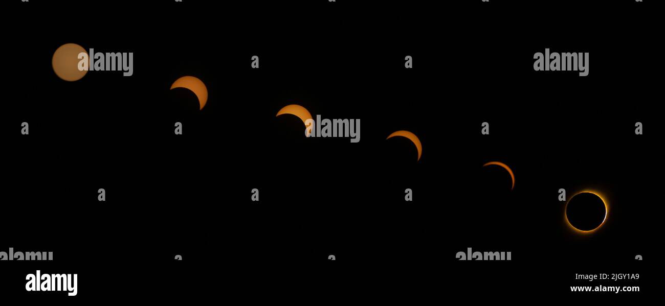 Total solar eclipse composite hi-res stock photography and images - Alamy