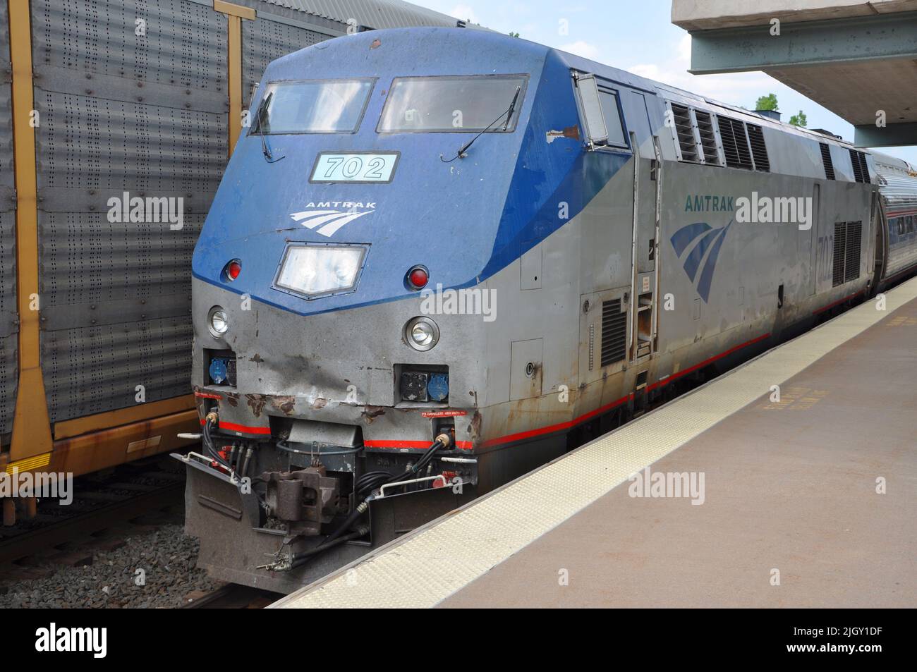 Amtrak General Electric GE P42DC Genesis Locomotive at William F. Walsh ...