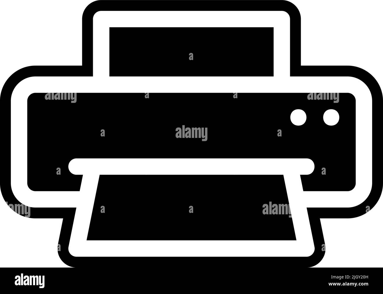 Office printer icon Stock Vector Image & Art - Alamy