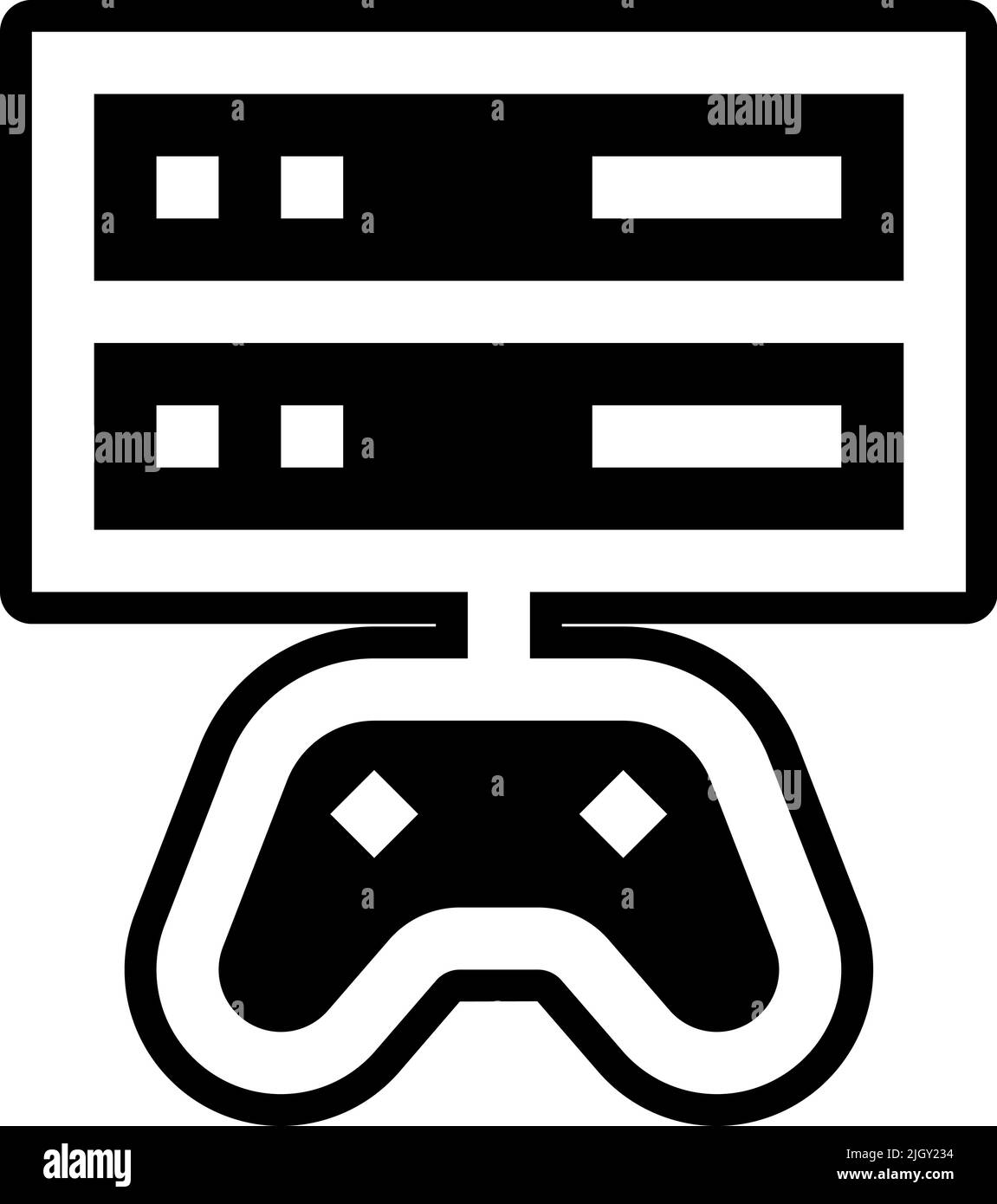 Online game server icon Stock Vector Image & Art - Alamy