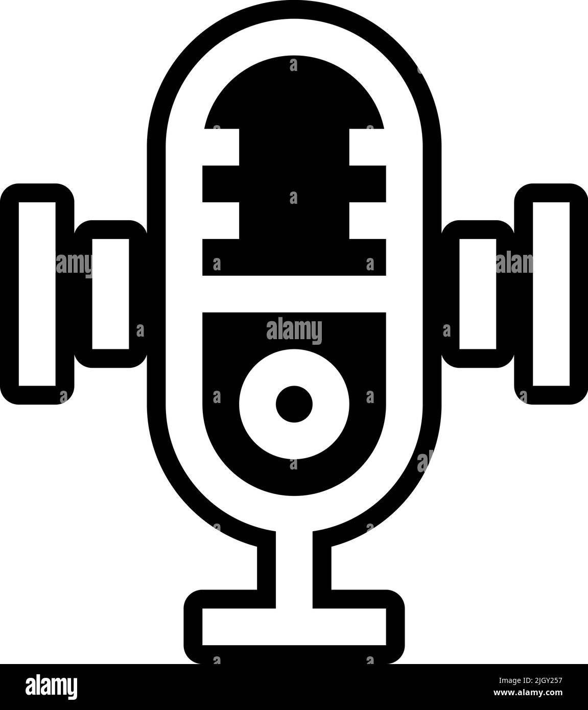 Online game microphone icon Stock Vector Image & Art - Alamy