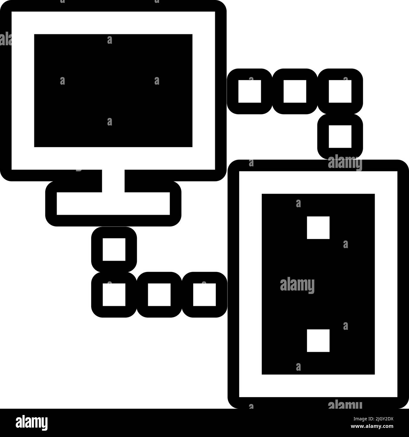 Game connection Black and White Stock Photos & Images - Alamy