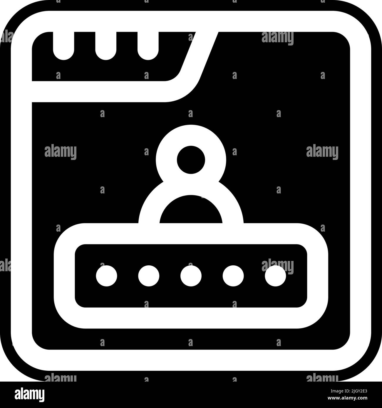 Online game user icon Stock Vector Image & Art - Alamy