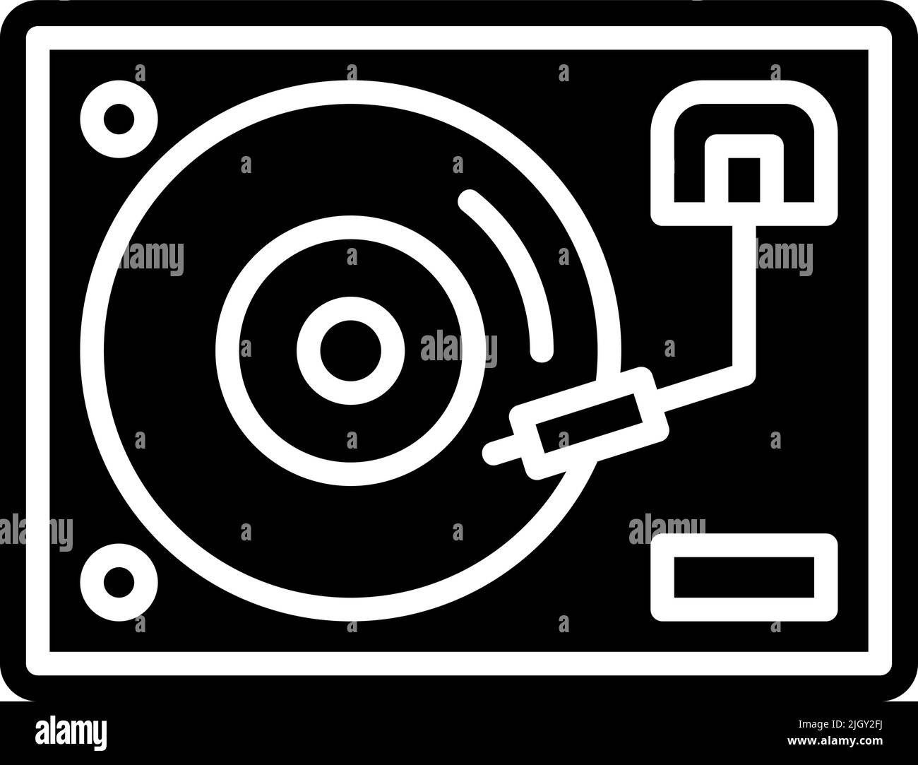 Music store turntable icon Stock Vector Image & Art - Alamy