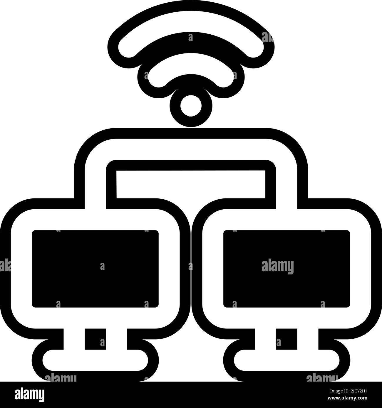 Online game connection icon Stock Vector Image & Art - Alamy