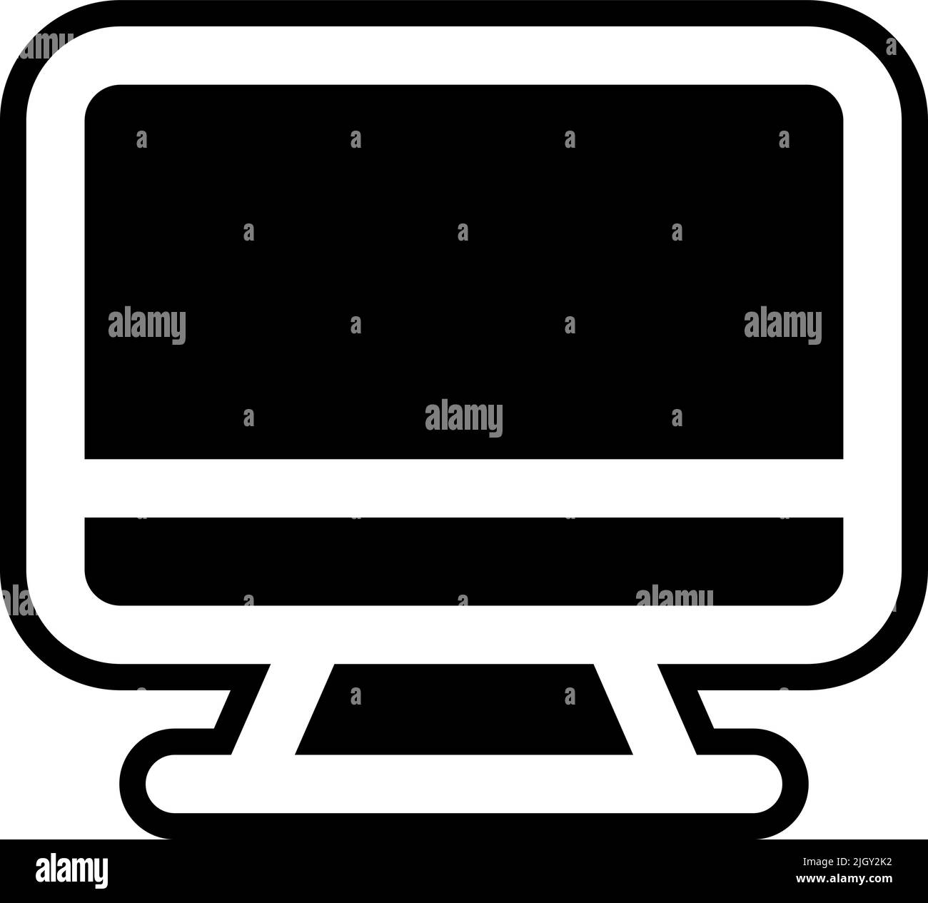 Office computer icon Stock Vector Image & Art - Alamy