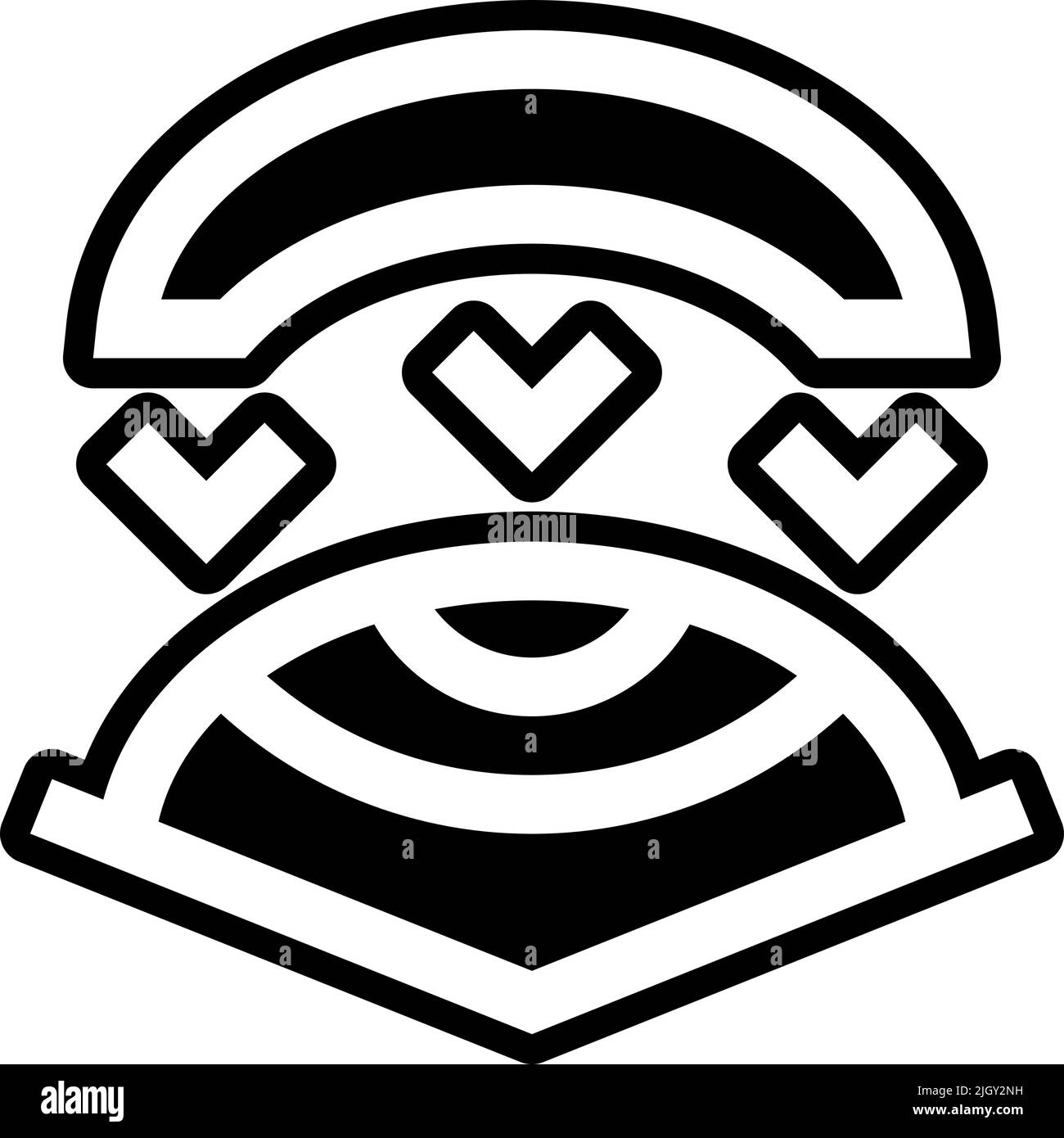 Drop contact lens icon Stock Vector Images - Alamy