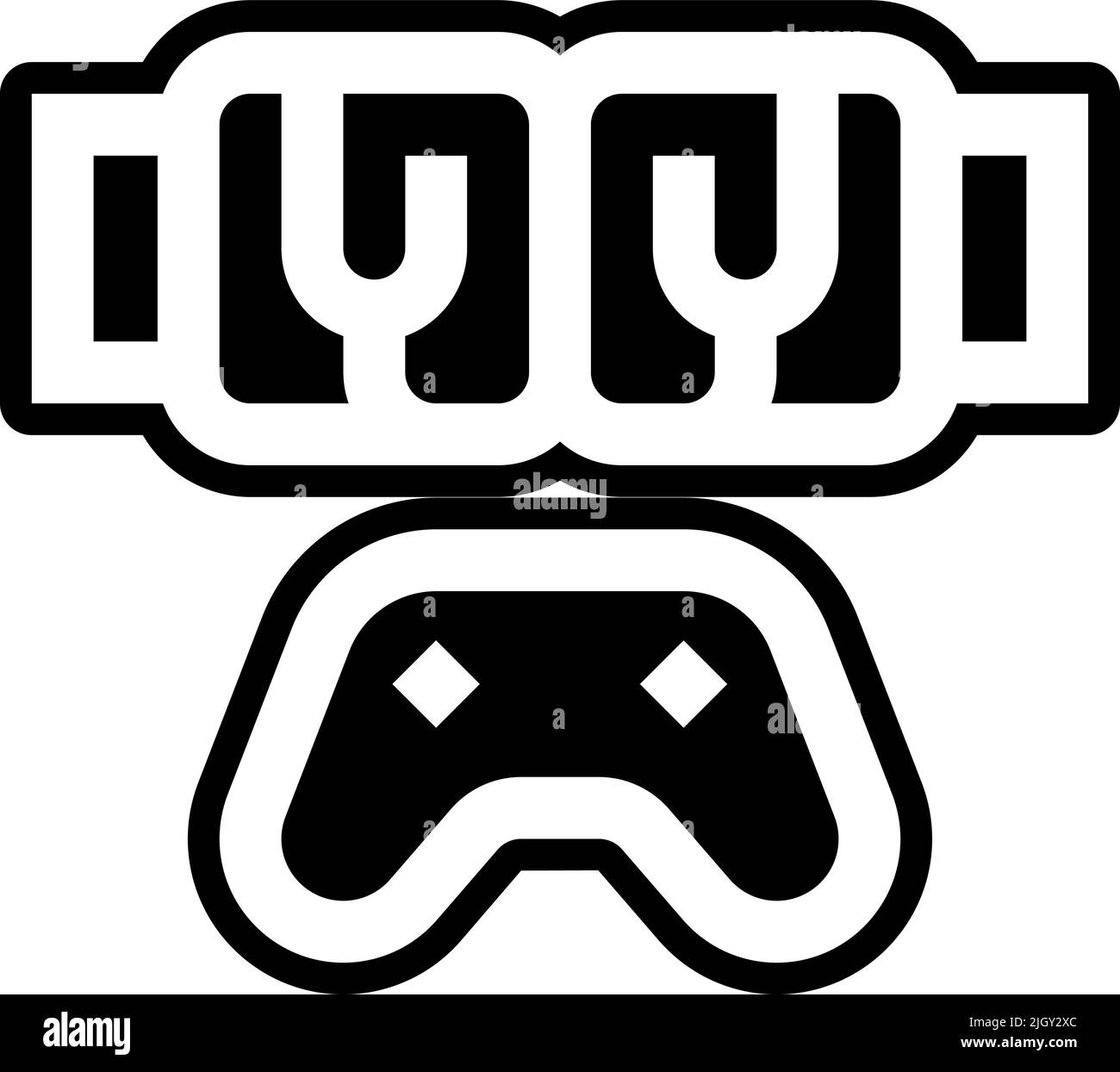 Online game fighting game icon Stock Vector Image & Art - Alamy