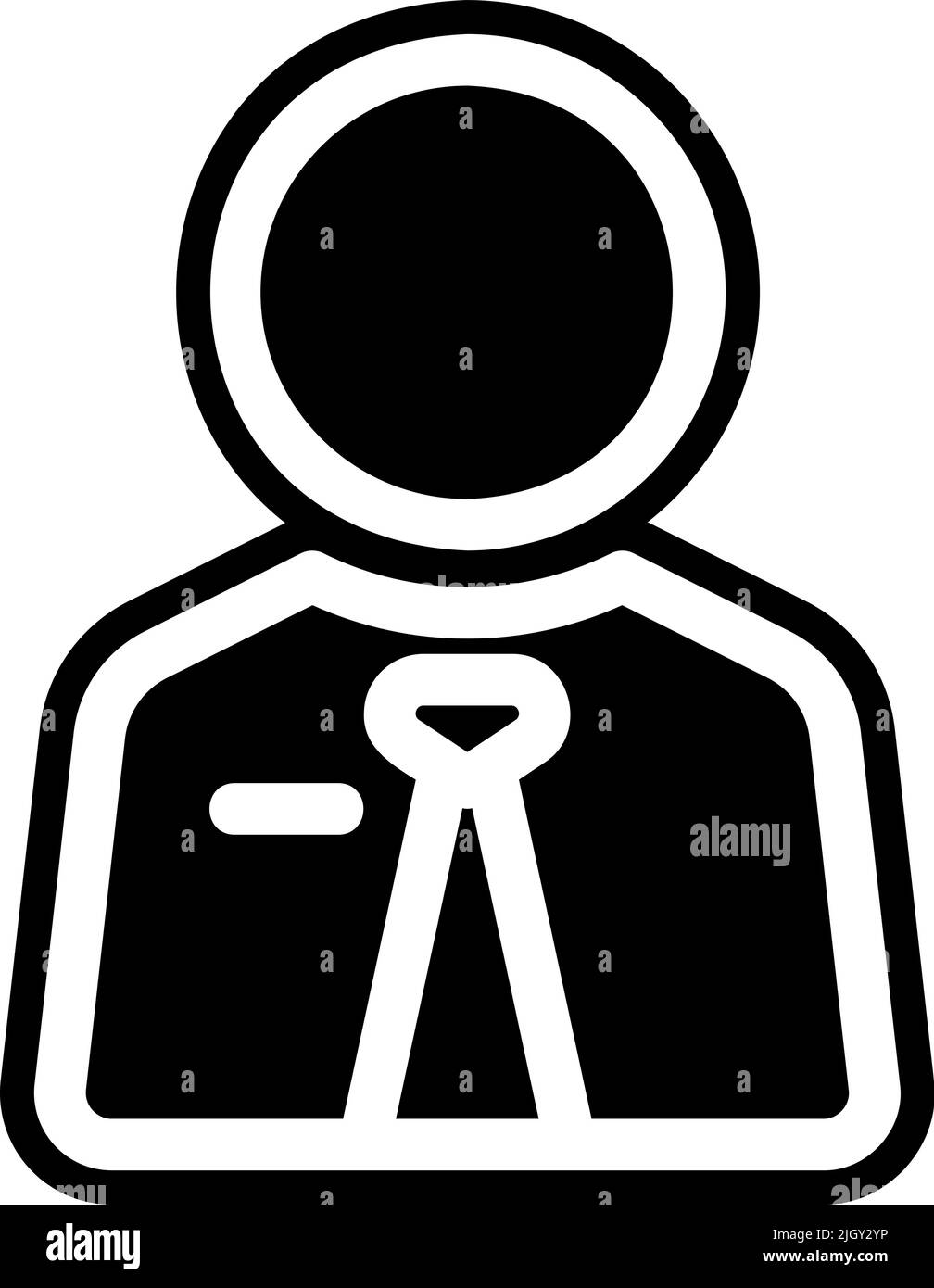 Office employee icon Stock Vector Image & Art - Alamy