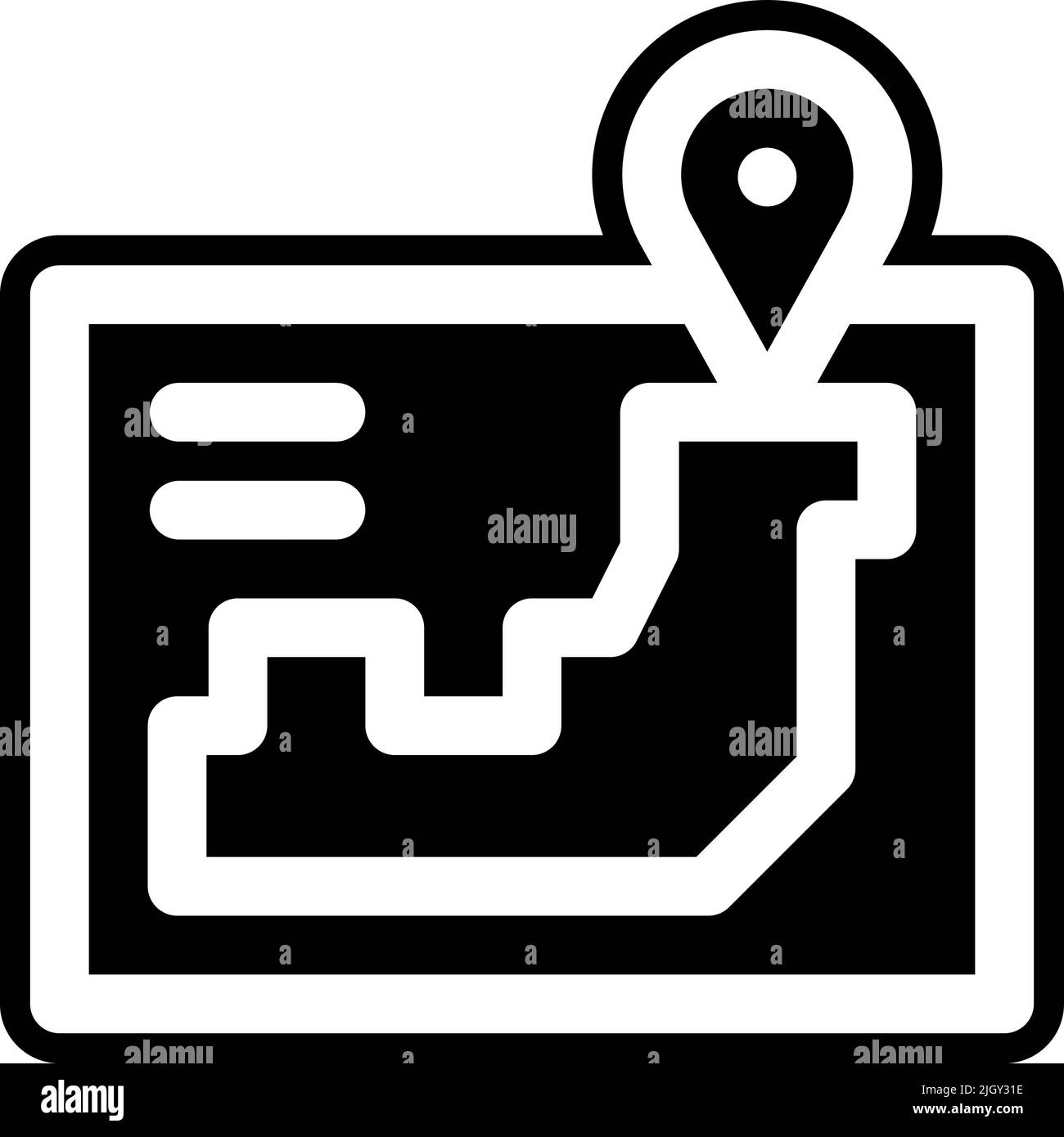 Online game map icon Stock Vector Image & Art - Alamy
