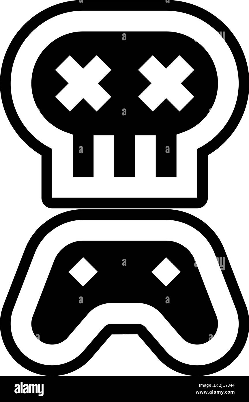 Online game over icon Stock Vector Image & Art - Alamy