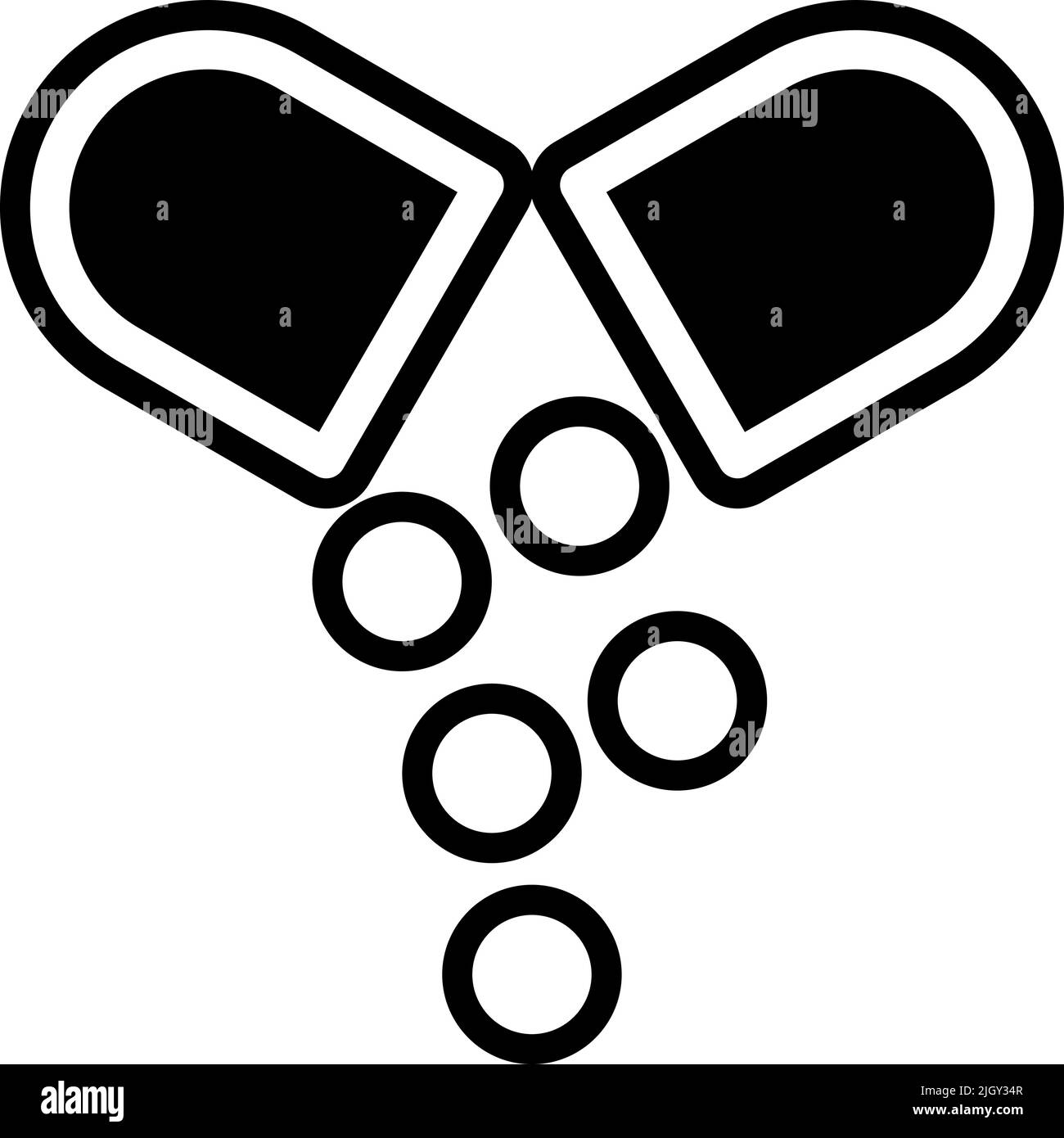 Pharmacy capsule icon Stock Vector Image & Art - Alamy