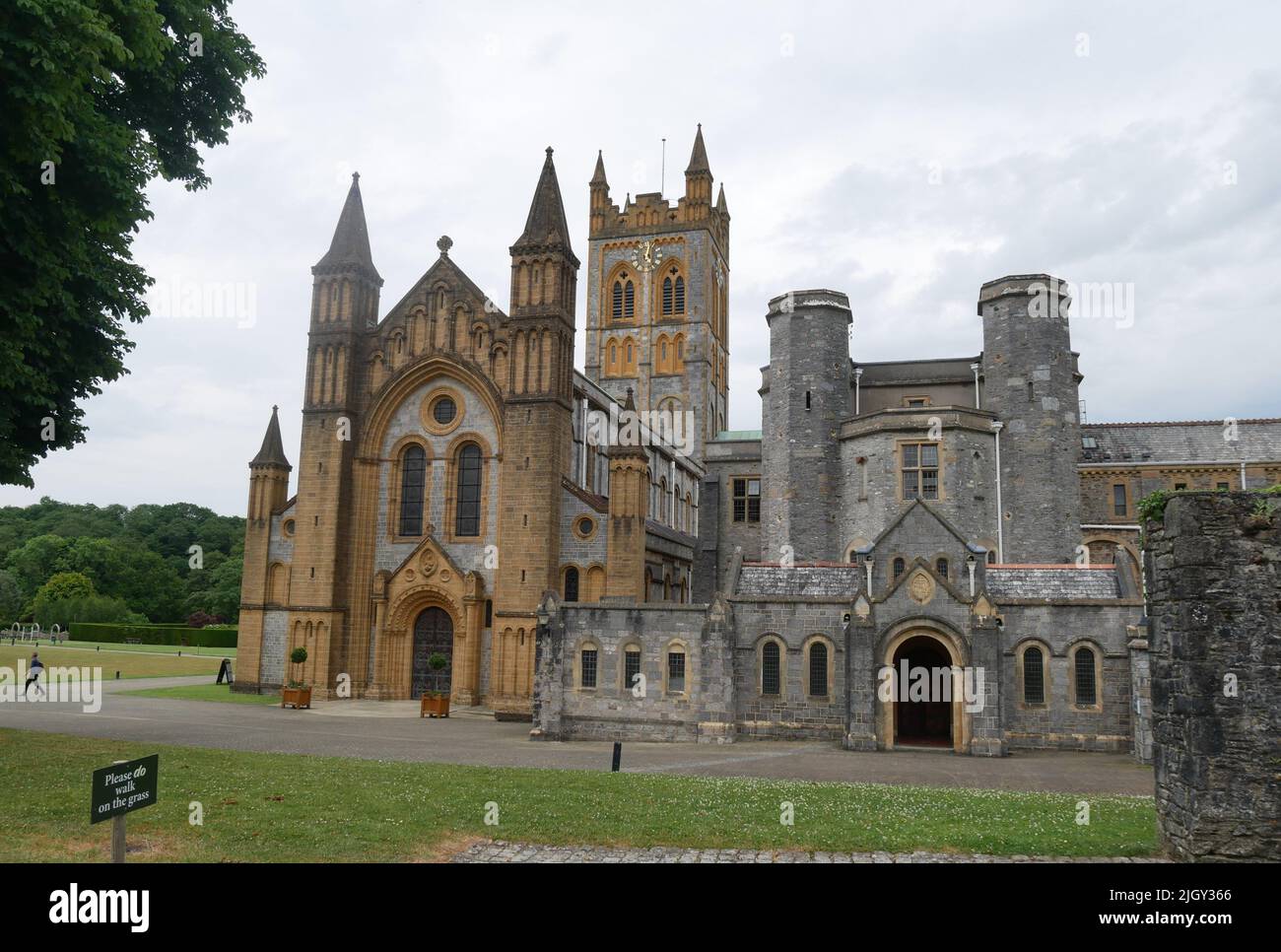 Buckfast Abbey, Devon Stock Photo - Alamy