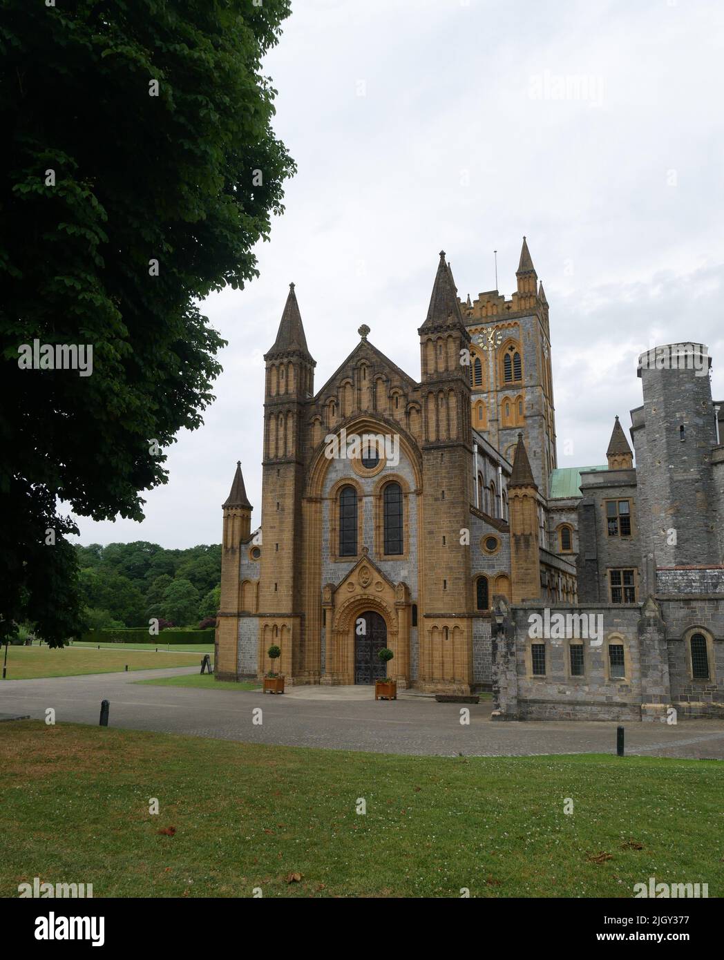Buckfast Abbey, Devon Stock Photo - Alamy