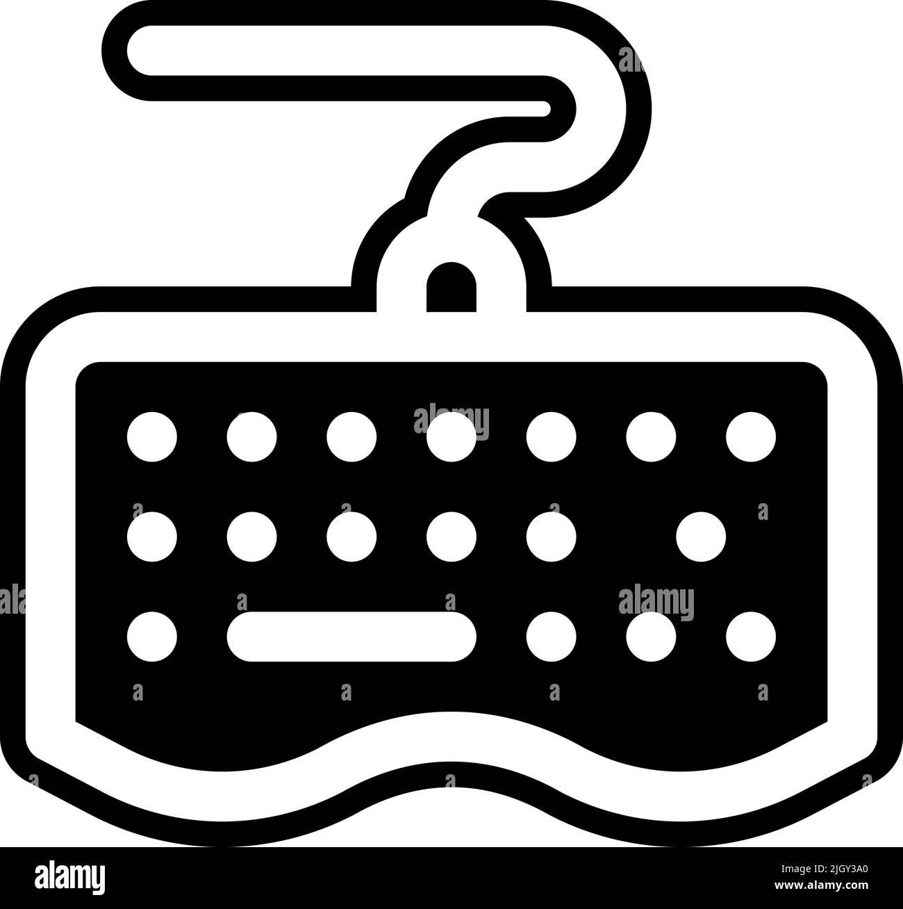 Online game keyboard icon Stock Vector Image & Art - Alamy