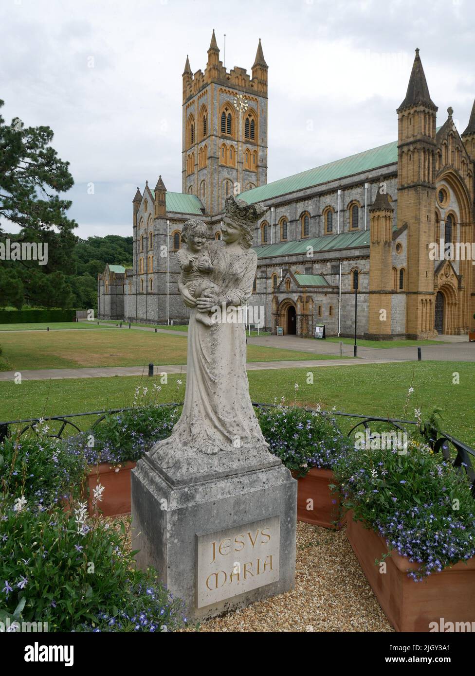 Buckfast Abbey, Devon Stock Photo - Alamy