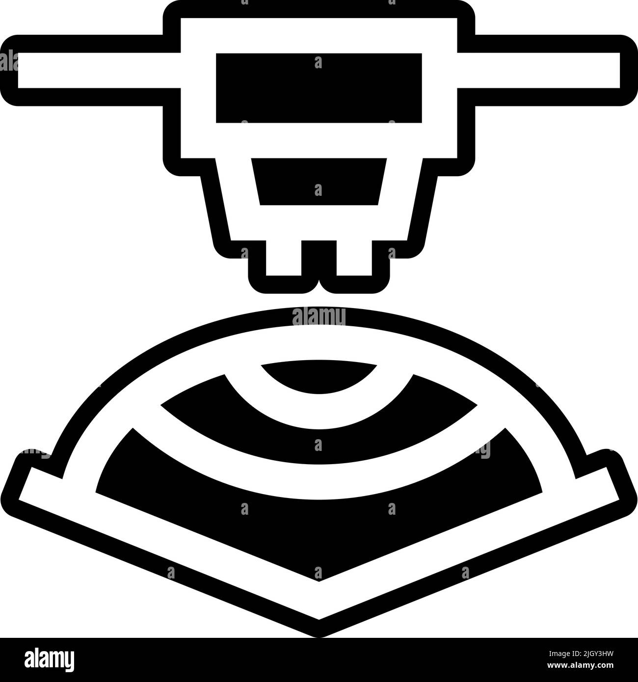 Optometrist laser icon Stock Vector Image & Art - Alamy