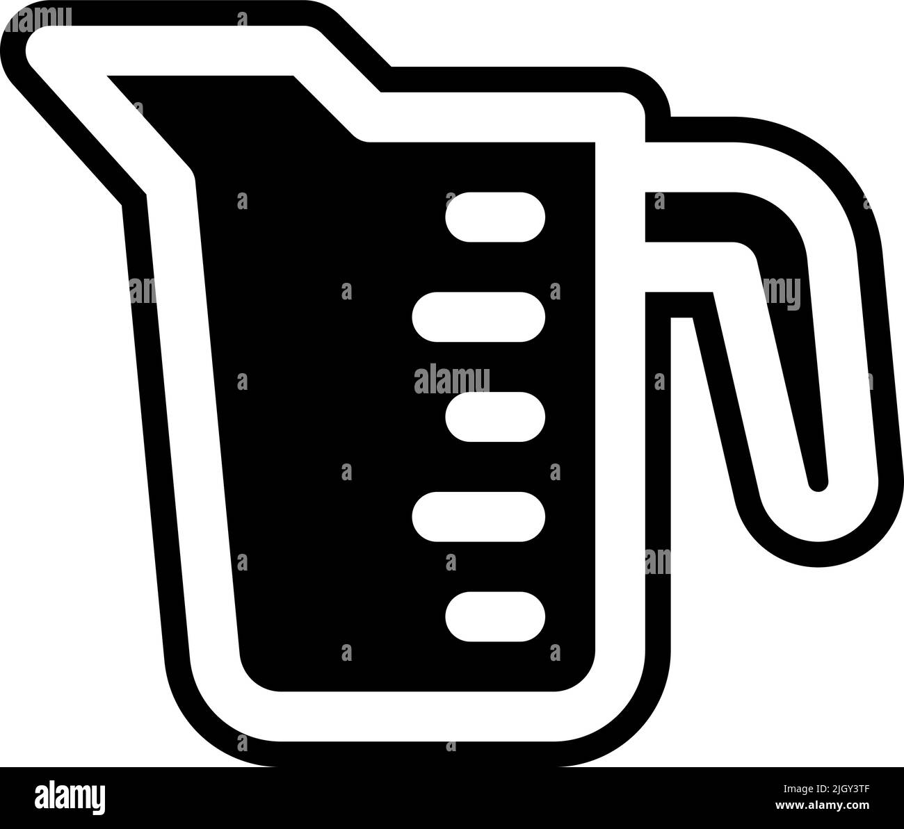 Plastic products measuring cup icon Stock Vector Image & Art - Alamy