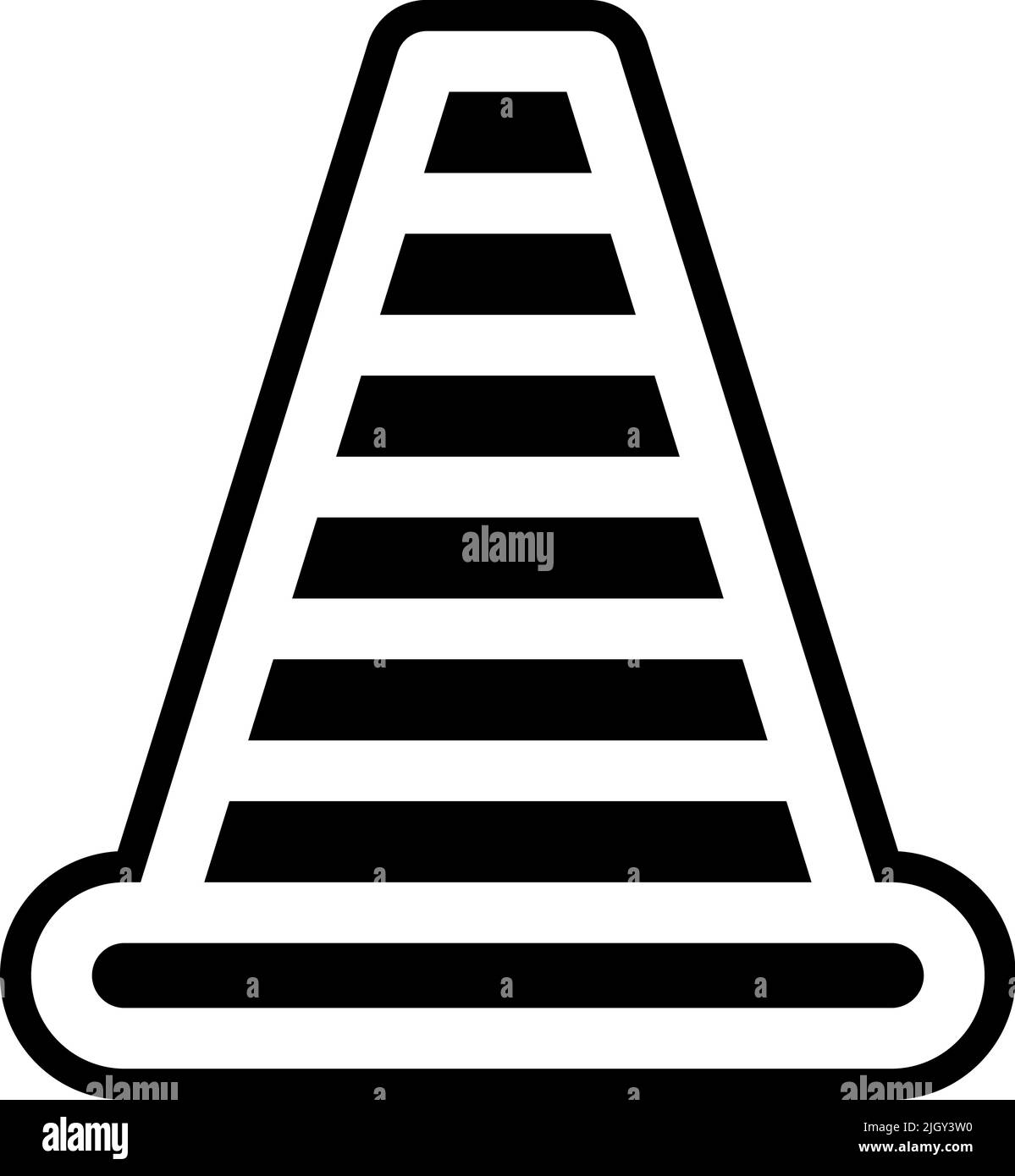 Plastic products traffic cone icon Stock Vector Image & Art - Alamy