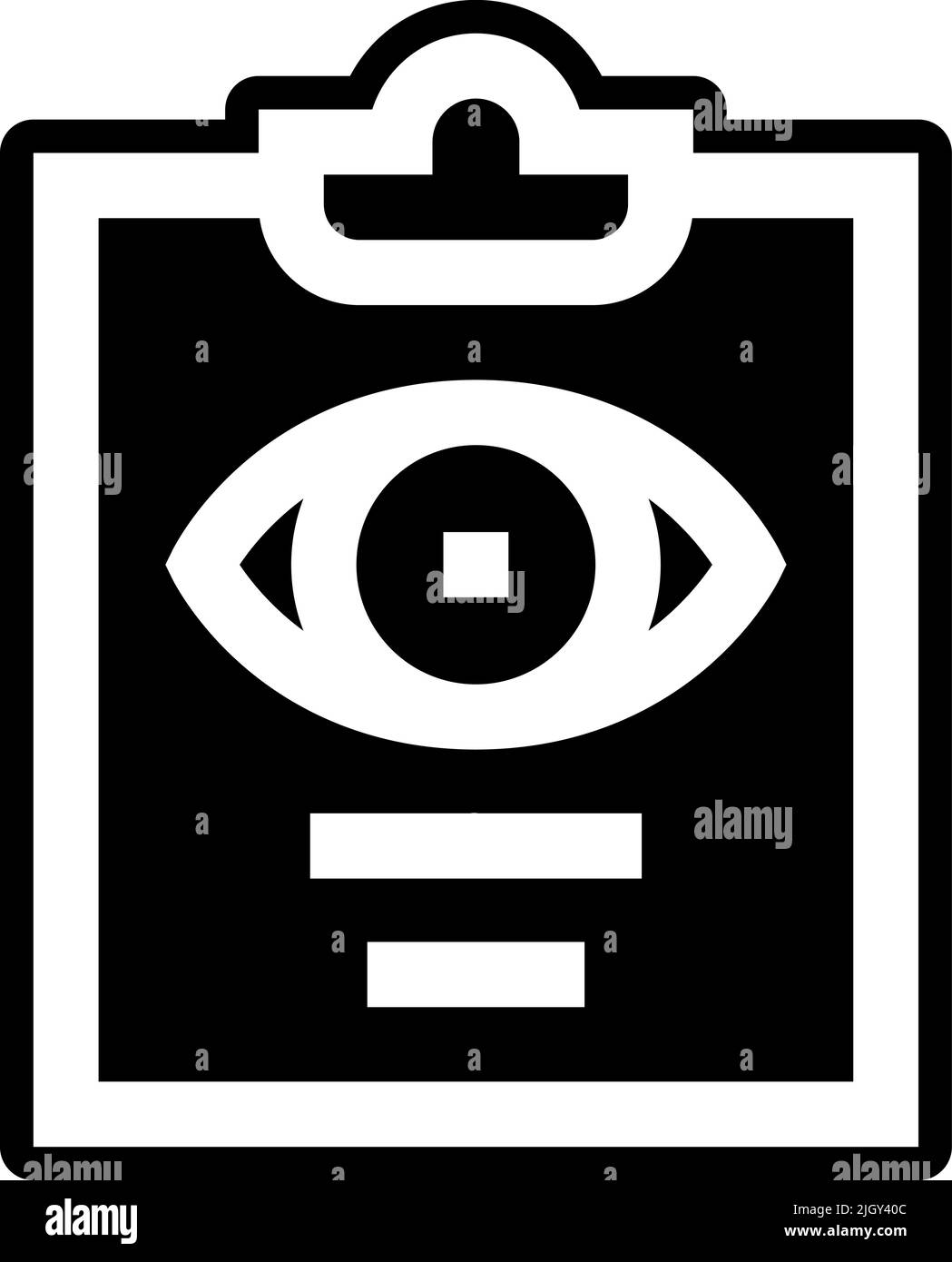 Optometrist report icon Stock Vector Image & Art - Alamy