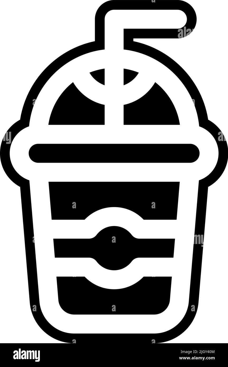 Plastic products cup icon Stock Vector Image & Art - Alamy