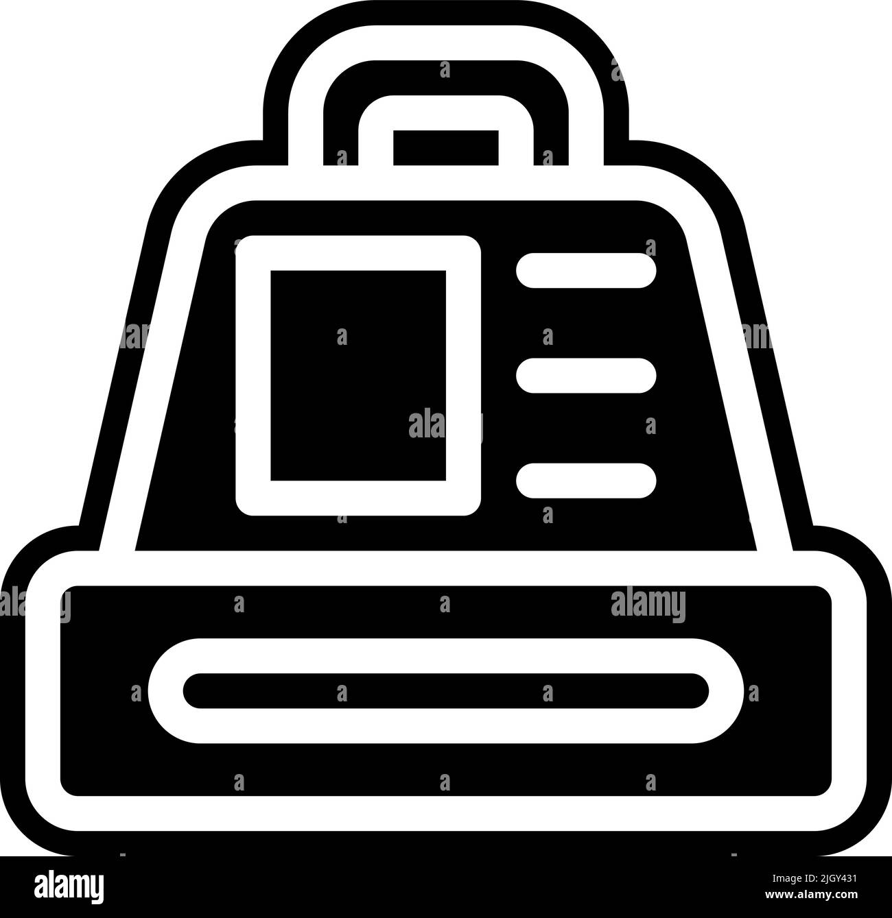 Payment cash register icon Stock Vector Image & Art - Alamy