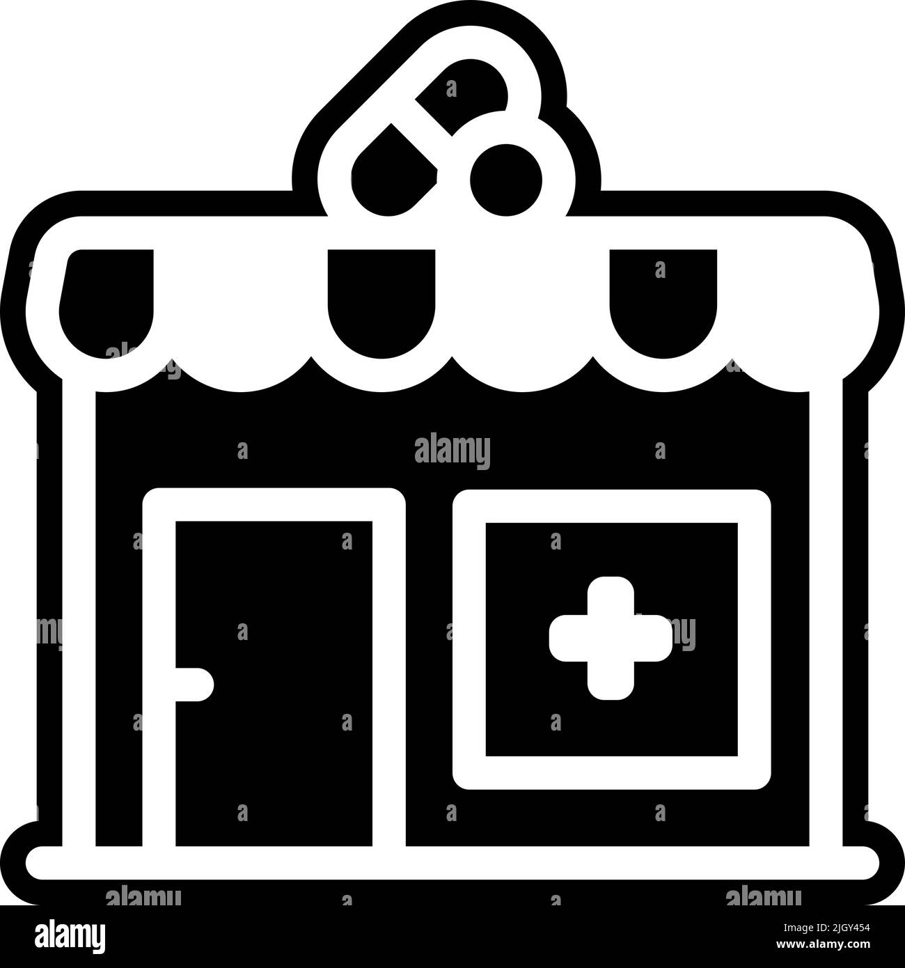 Drugstore set Black and White Stock Photos & Images - Alamy