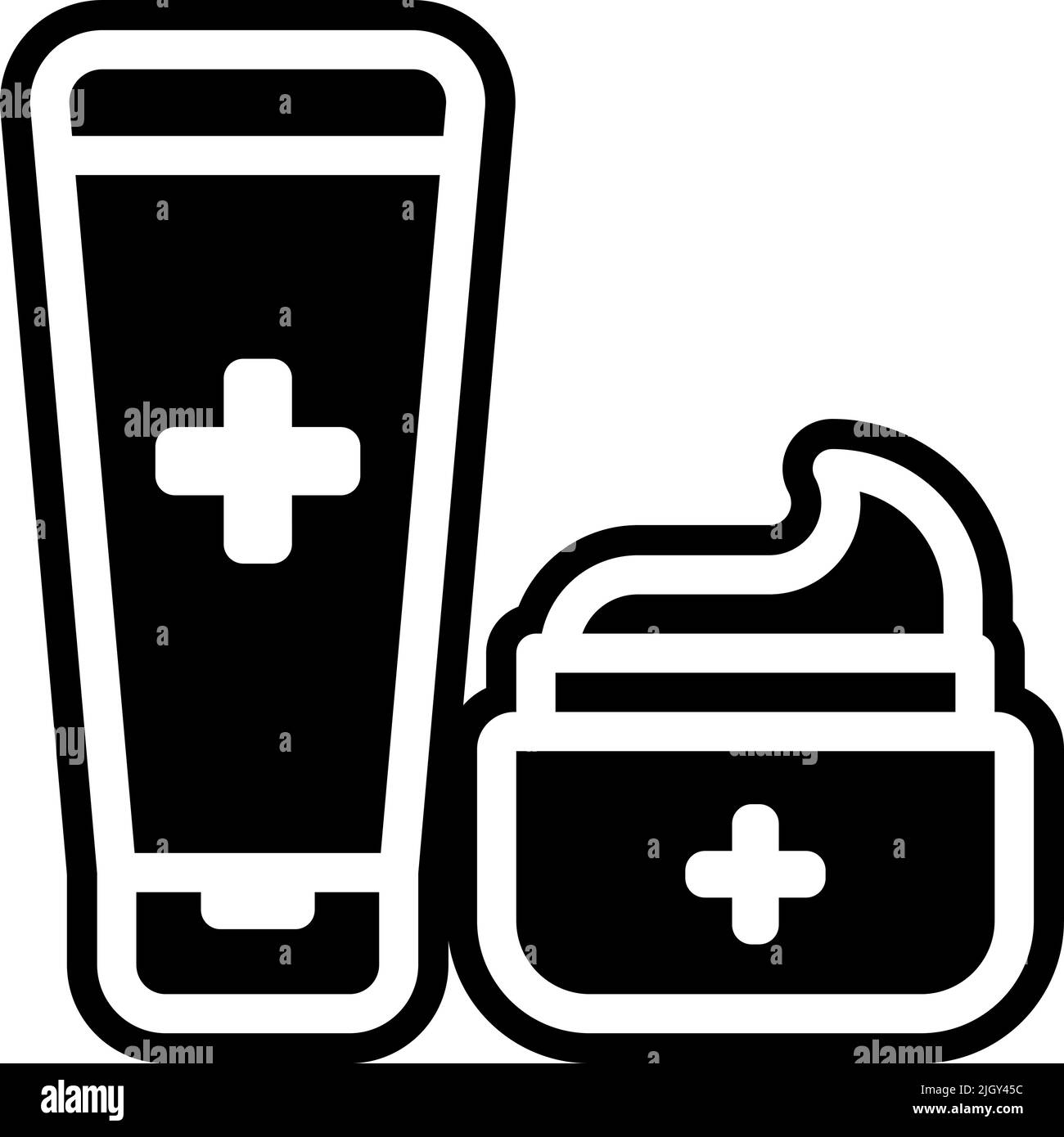 Pharmacy ointment icon Stock Vector Image & Art - Alamy