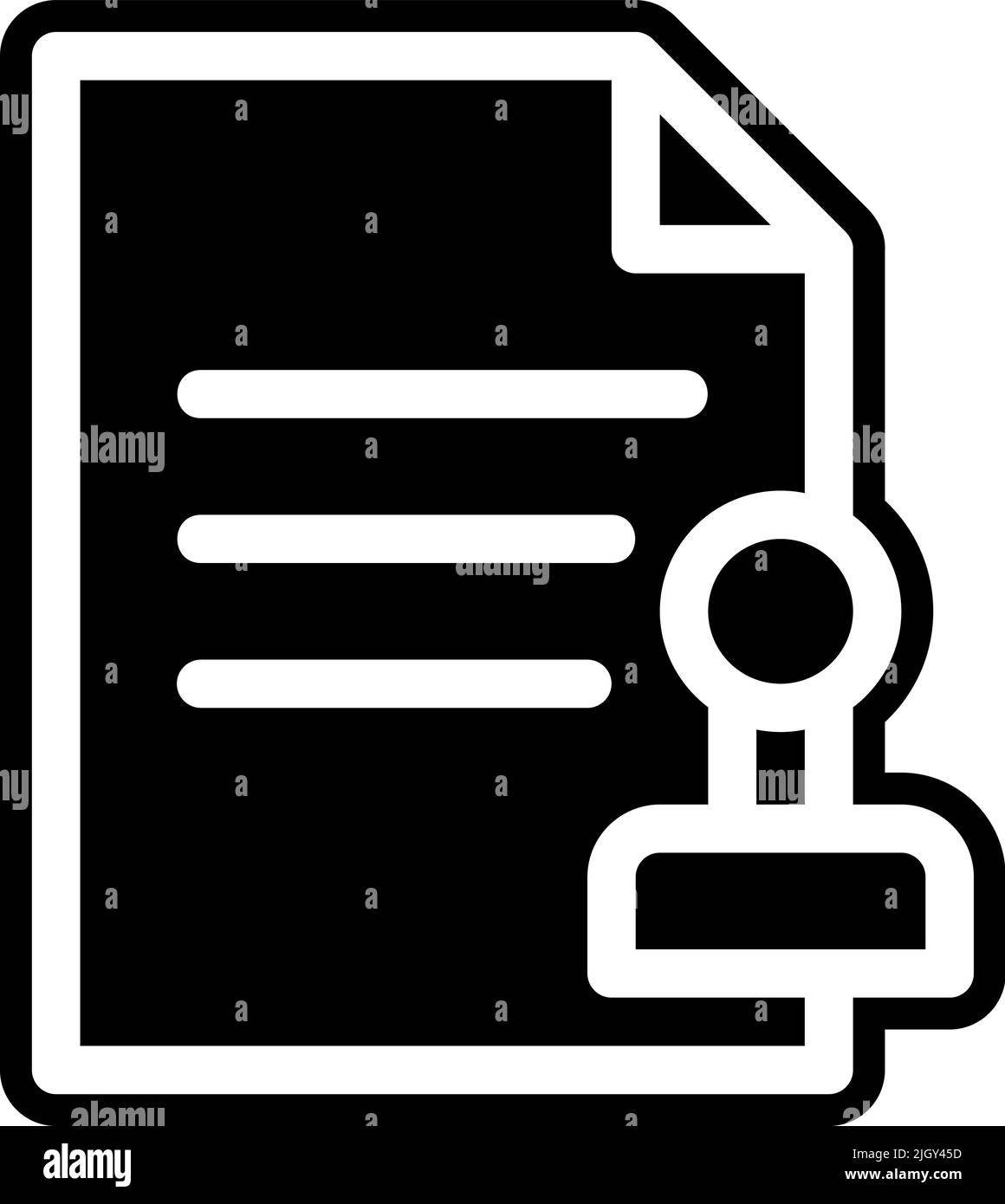 Office document icon Stock Vector Image & Art - Alamy