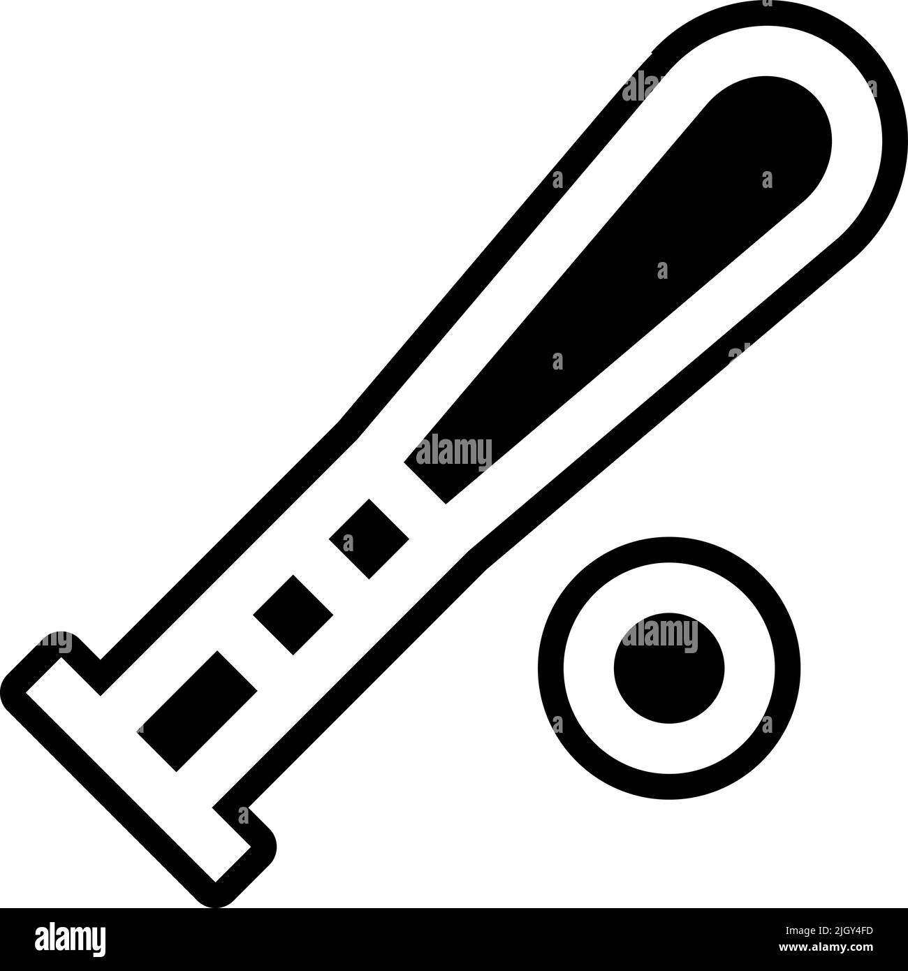 Playground baseball bat icon Stock Vector Image & Art - Alamy
