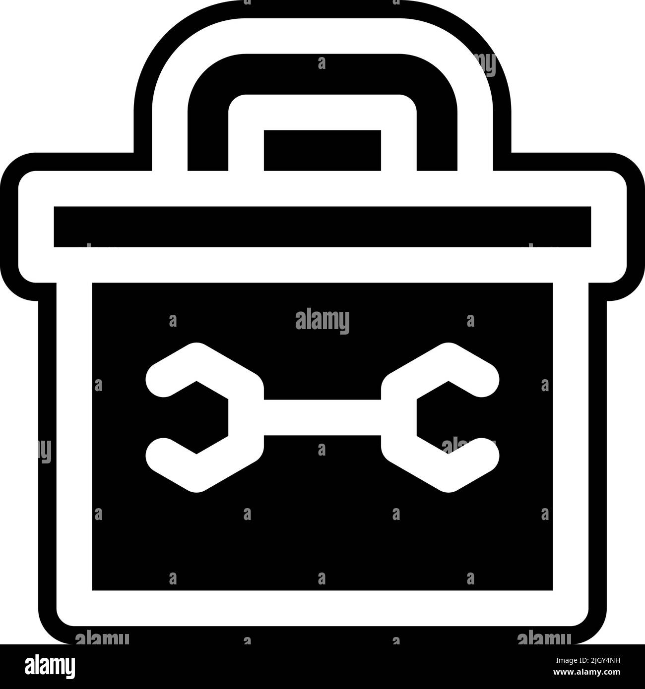 Plumber toolbox Stock Vector Images - Alamy
