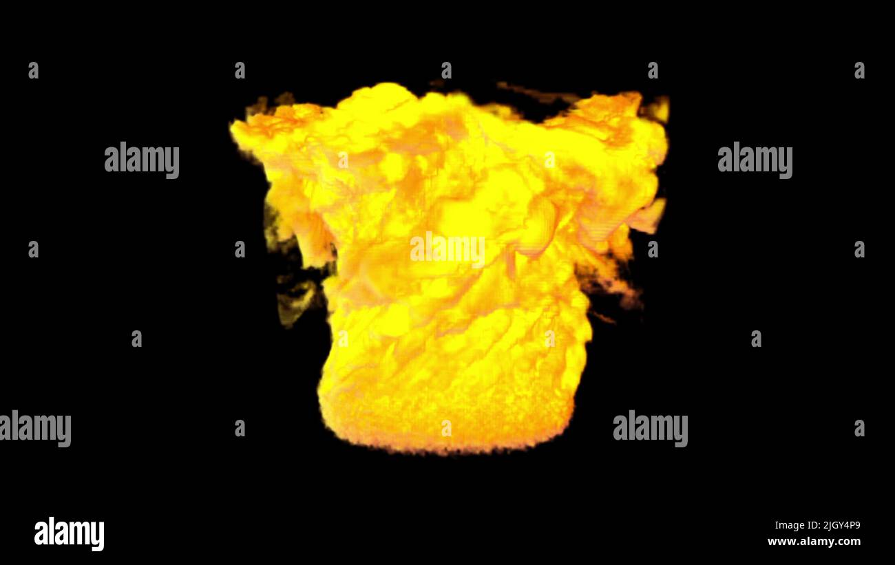 Fire tornado. Computer generated 3d render Stock Photo - Alamy