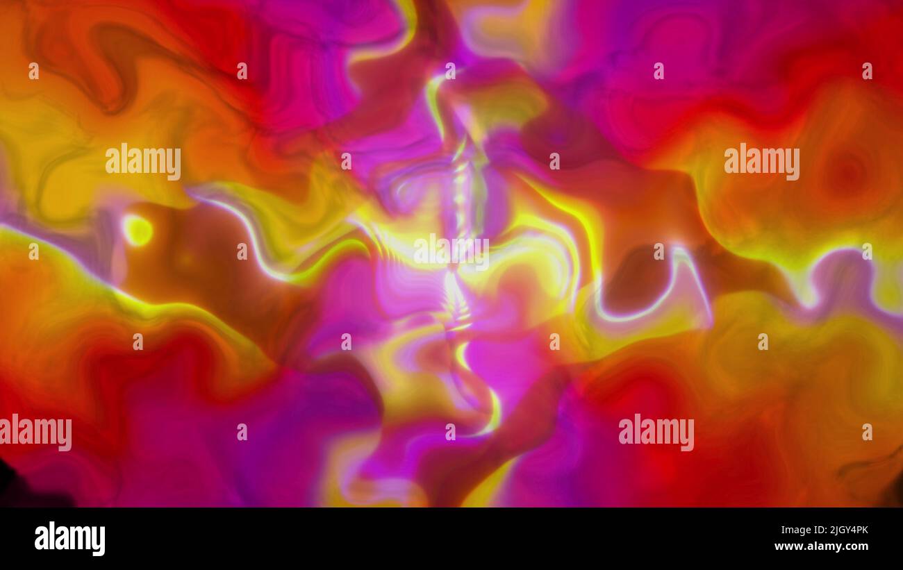 Waving abstract. Computer generated 3d render Stock Photo - Alamy