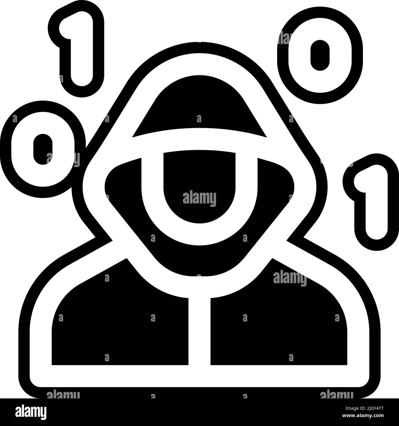 Protection and security hacker icon Stock Vector Image & Art - Alamy