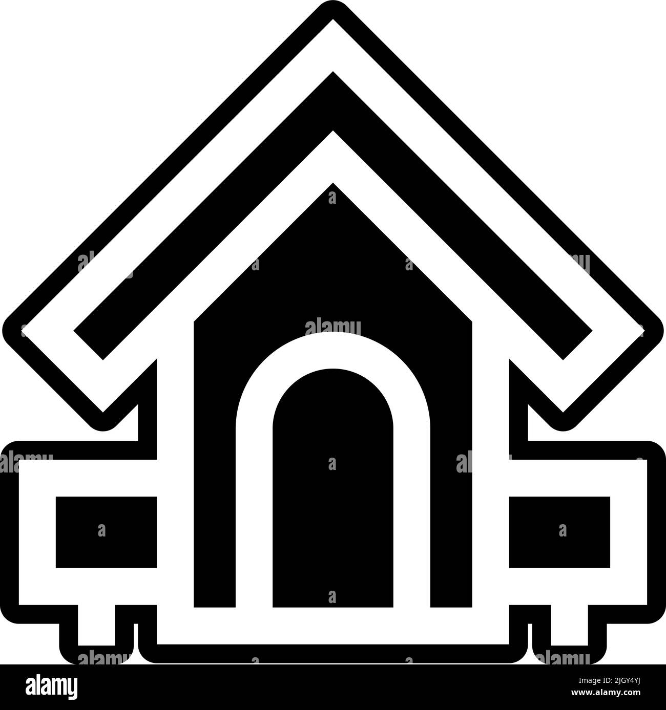 Playground house icon Stock Vector Image & Art - Alamy