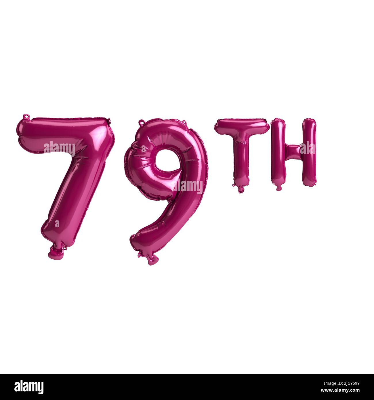 On the day of her 79th birthday Cut Out Stock Images & Pictures - Alamy