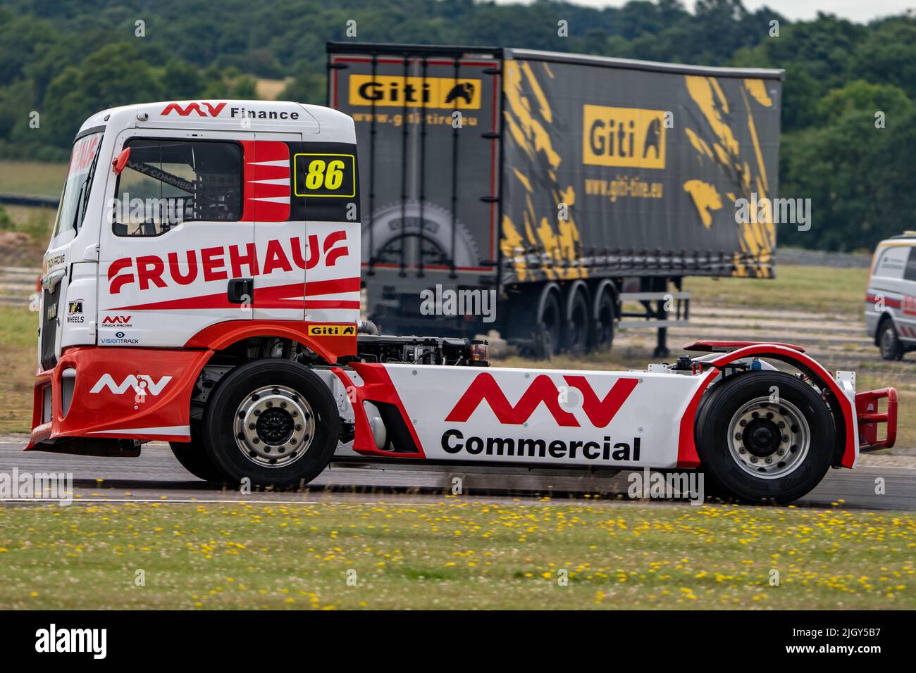 British Truck Racing Championship Thruxton July 2022 Stock Photo - Alamy