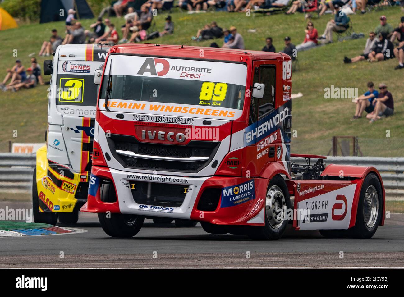 British Truck Racing Championship Thruxton July 2022 Stock Photo - Alamy
