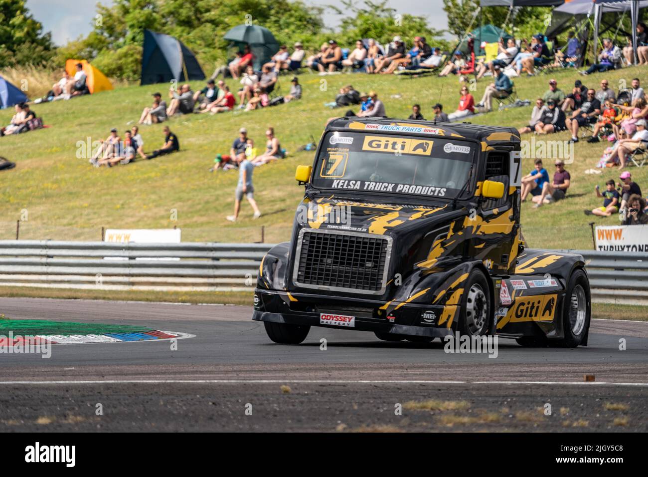 British Truck Racing Championship Thruxton July 2022 Stock Photo - Alamy