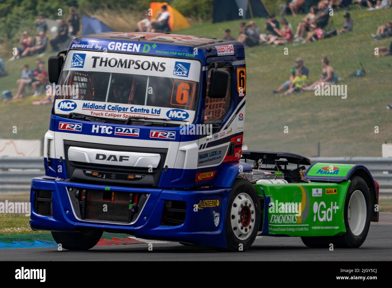 British Truck Racing Championship Thruxton July 2022 Stock Photo - Alamy