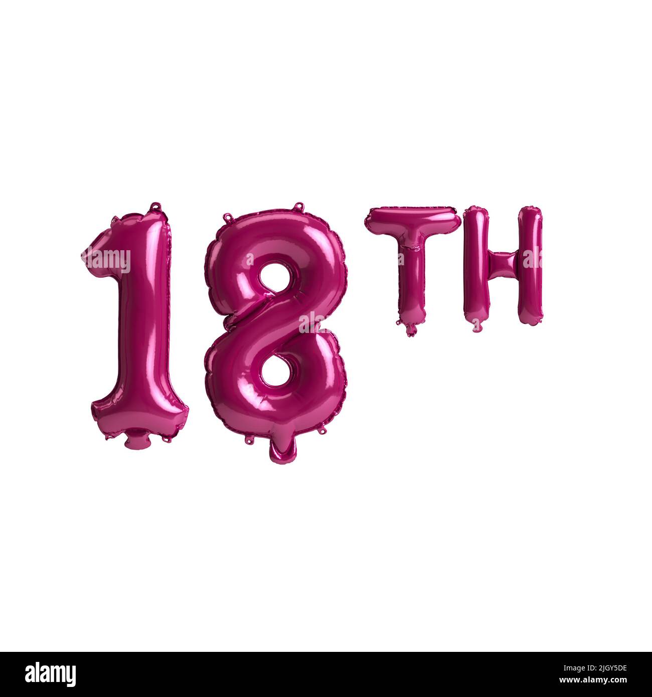 Happy 18 th birthday Cut Out Stock Images & Pictures - Alamy