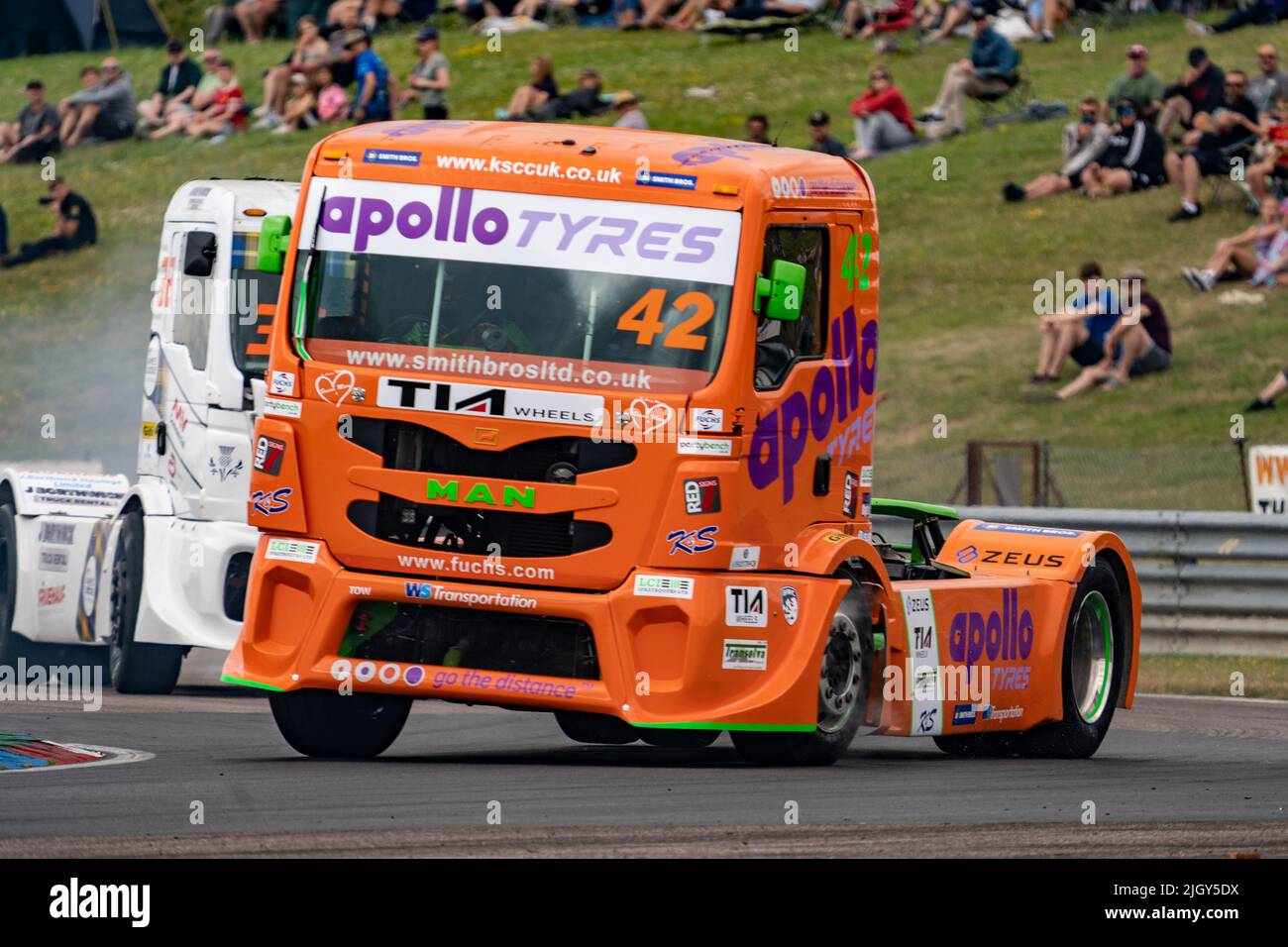 British Truck Racing Championship Thruxton July 2022 Stock Photo - Alamy