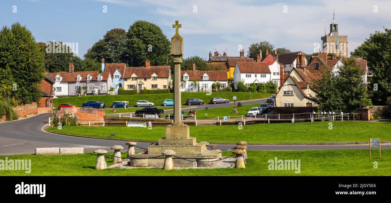 Essex, UK - September 6th 2021: A panoramic view of the beautiful ...