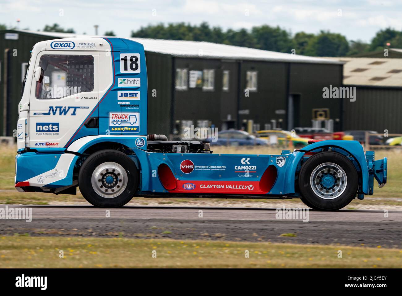British Truck Racing Championship Thruxton July 2022 Stock Photo - Alamy