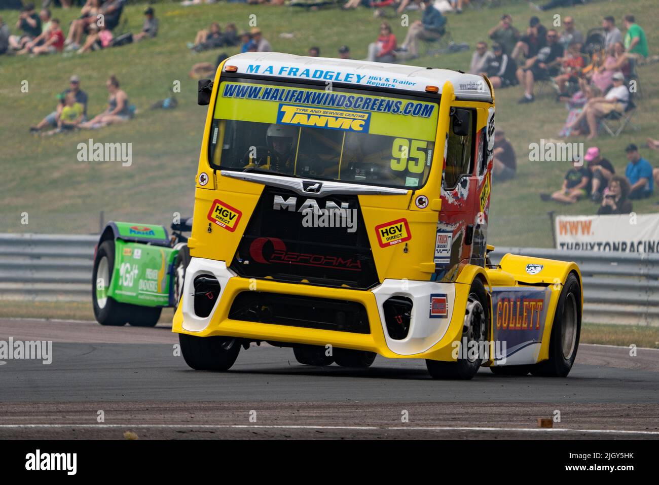British Truck Racing Championship Thruxton July 2022 Stock Photo - Alamy