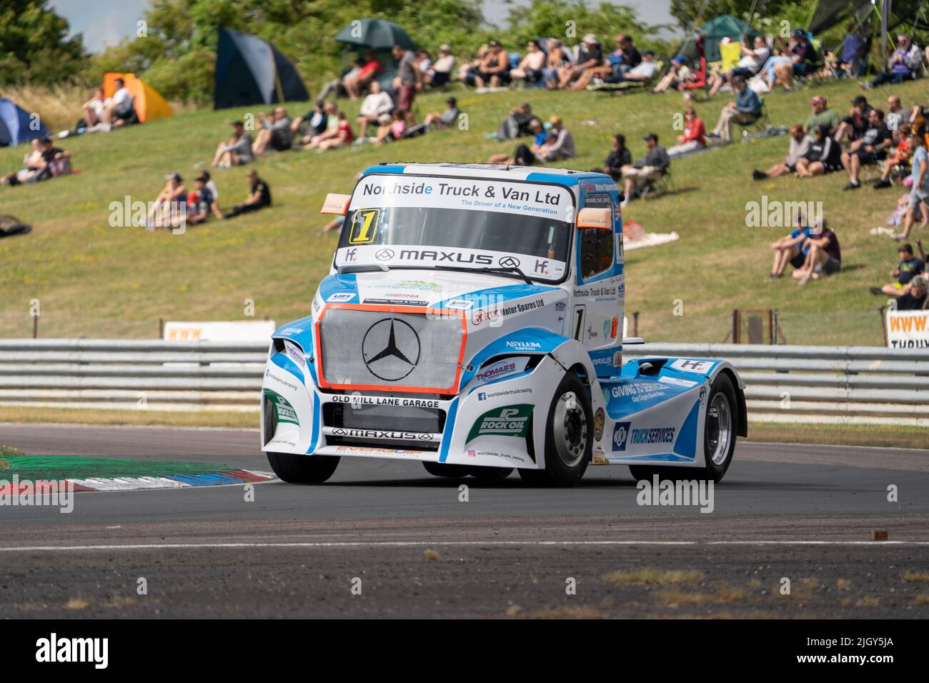 British Truck Racing Championship Thruxton July 2022 Stock Photo - Alamy